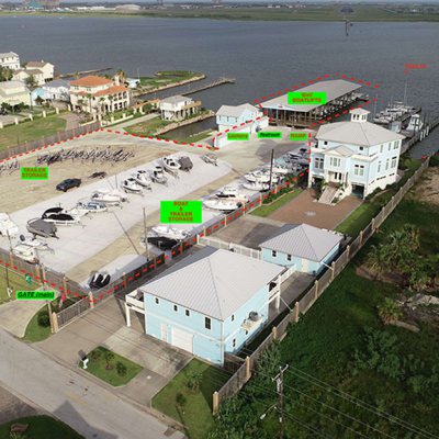 GALVESTON.COM: Sunset Marina at Offatts Bayou - Galveston, TX