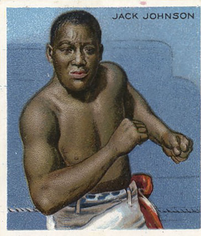 GALVESTON.COM: Rosenberg Treasure: Jack Johnson Cigarette Cards ...